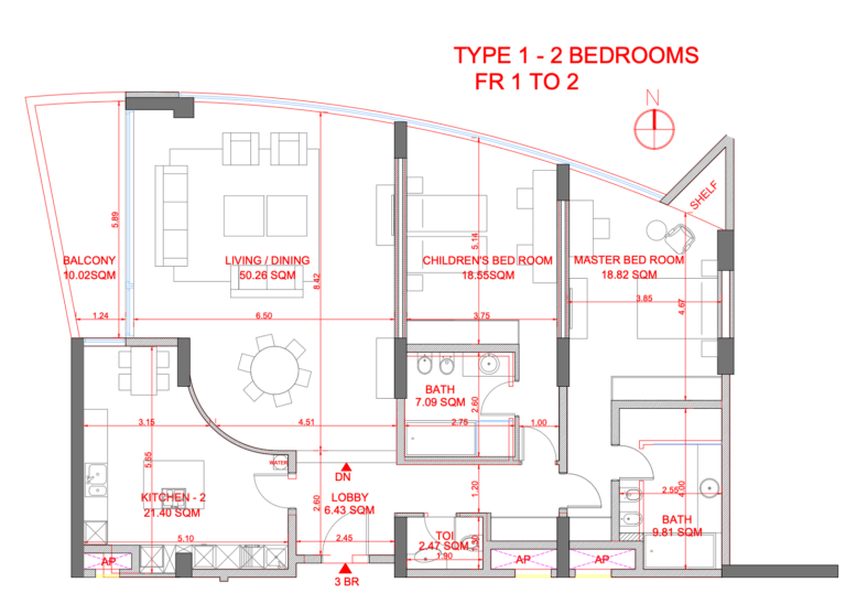 Best 2 bedroom flat for rent in manama bahrain #1.